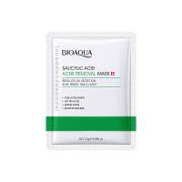 China OEM Salicylic Acid Acne Mask Shrink Pores Brightening Moisturizing Facial Sheet Mask for sale