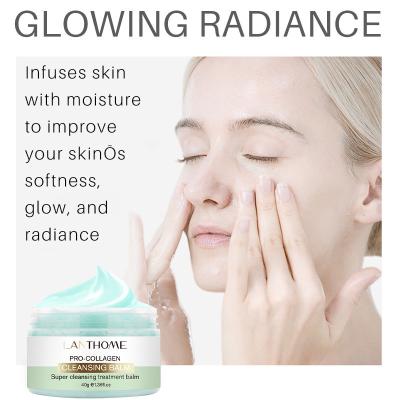 China OEM 100% Vegan Skin Care Cleansing Balm Makeup Removal Cream for sale