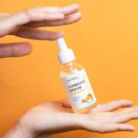 China 30ml Turmeric Essence Face Serum Dark Spot Corrector Serum Formaldehyde Free for sale