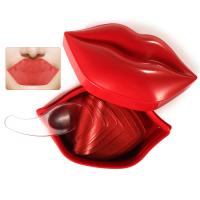 China Sleeping Hydrogel Collagen Lip Mask Natural Crystal Hydrating for sale