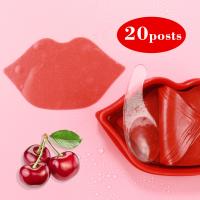China Sleeping Hydrogel Collagen Lip Mask Natural Crystal Hydrating for sale