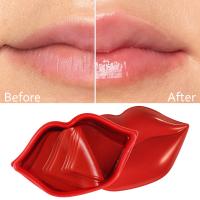 China Sleeping Hydrogel Collagen Lip Mask Natural Crystal Hydrating for sale