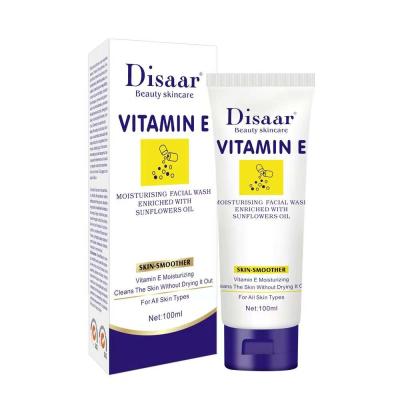 China OEM Foaming Facial Cleanser Natural Vitamin E Whitening Facial Cleanser for sale