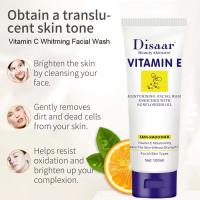 China OEM Foaming Facial Cleanser Natural Vitamin E Whitening Facial Cleanser for sale