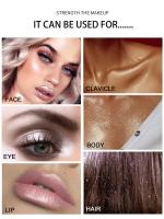 China MSDS Makeup Shimmer High Gloss Powder For Face Eyes Lips Hair Body for sale