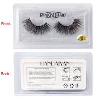 China Three Dimensional Thick Imitation Mink False Eyelashes Stage Show Bride Makeup 6D 20mm for sale