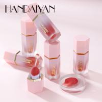 China 7g Makeup Liquid Blush 6 Colors Long Wearing Smudge Proof Soft Cream Blush For Cheeks for sale