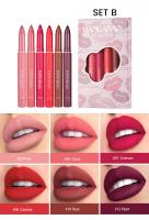 China Rotating Sharpenable Matte Lip Liner Crayon Smudge Resistant Hydrating Nude Velvety Feel Lipstick for sale