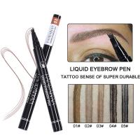 China Sweatproof Eyebrow Pencil With Micro Fork Tip Applicator Natural Looking for sale