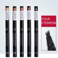 China Sweatproof Eyebrow Pencil With Micro Fork Tip Applicator Natural Looking for sale