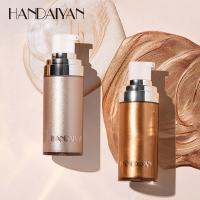 China 20ml Face And Body Luminizer Highlighter Cream Liquid Bronzer Illuminator Glow Glistening Makeup Foundation for sale