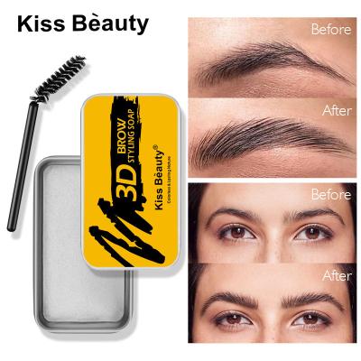 China ODM Eyebrow Styling Soap Colorless Transparent And Lasting Natural Eyebrow Styling Wax for sale