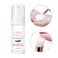 China 60ml Vegan Eyelash Extension Cleanser Lash Shampoo Lash Foam Cleanser for sale