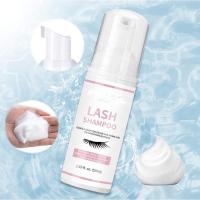 China 60ml Vegan Eyelash Extension Cleanser Lash Shampoo Lash Foam Cleanser for sale