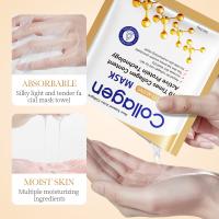 China MSDS OEM Skin Care Products Moisturizing Collagen Facial Mask Sheet Anti Aging for sale