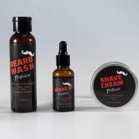 China 120ML Herbal Beard Serum Oil Balm Men'S Grooming Beard Growth Kit for sale