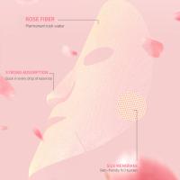 China MSDS Korean Face Masks Petal Skin Care Moisturizing Whitening Sheet Facial Mask for sale