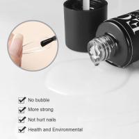 China Multifunctional Base Coat Strengthener Nail Tips Glue Gel Private Label Crystal Gel Glue for sale