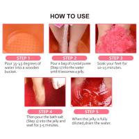 China Toenail Treatment Soothing Lavender Foot Soak With Bath Salt For Foot SPA for sale