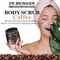 China GMPC Natural Coffee Scrub Exfoliating Dead Sea Salt Scrub Acne Removal for sale