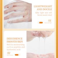 China Whitening Face Mask Organic Milk Olive VC Snail Plant Extract Moisturizing Facial Mask For Sheet for sale