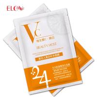 China 25 ml Skin Whitening Facial Mask Vitamin C Sheet Mask Brightening Skin Care Face Mask for sale