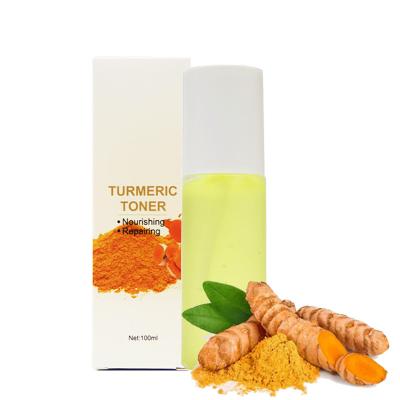 China 100ml Facial Makeup Skin Care Toner Moisturizing Brightening Turmeric Toner for sale