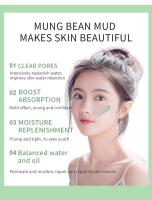 China Cleansing Anti Acne Facial Clay Mask Face Mung Bean Purifying Green Mask for sale