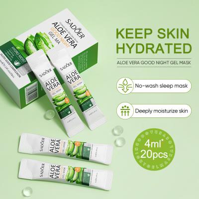 China Beauty Facial Mask Sheet Korean Whitening Moisturizing Aloe Vera Skin Care Mask for sale