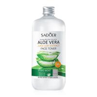 China 500ml Natural Aloe Vera Gel Toner Essence Face Skin Care Facial Toner for sale