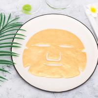 China Seaweed Collagen Crystal Organic 24K Gold Sheet Facial Mask Anti Wrinkle for sale