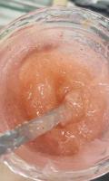 China 100ml Strawberry Smoothing Exfoliating Gel Facial Skin Care Product Body Scrub for sale