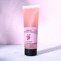 China 100ml Strawberry Smoothing Exfoliating Gel Facial Skin Care Product Body Scrub for sale