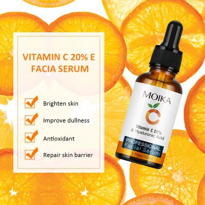 China 30ml Facial Vitamin C Brightening Serum With Hyaluronic Acid for sale