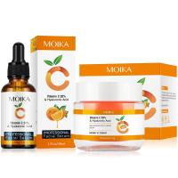 China 30ml Facial Vitamin C Brightening Serum With Hyaluronic Acid for sale