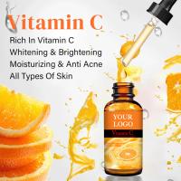 China MSDS OEM Skin Care Products Anti Aging Vitamin C Facial Serum With Hyaluronic Acid for sale