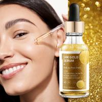 China Argan Anti Aging 24k Gold Skin Brightening Serum For Face 30ml for sale