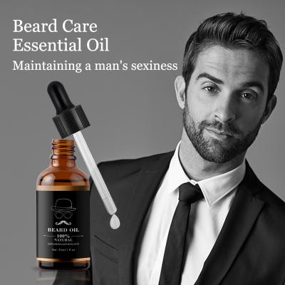 China 30ml OEM Skin Care Products Beard Growth Care Moisturizing Repair Men's Beard Oil for sale