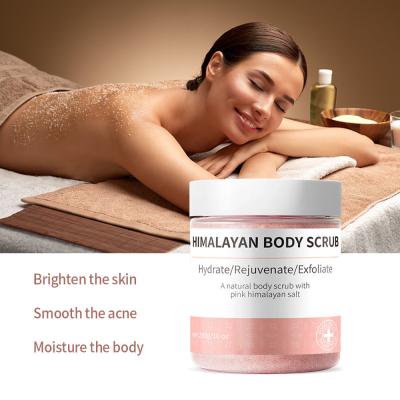 China 280G Natural Himalayan Salt body scrub Nourishing And Hydrating Exfoliating Scrub for sale