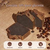 China 80G/pcs Coffee Facial Soap Cold Process Fruit Scented Hand Soap for sale