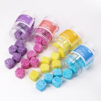 China ODM 80G Bath Salt Scrub Ball Cleansing Dead Skin Cells Chicken Skin Bath Brushing for sale