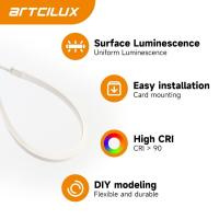 China Soft Silicone Flexible LED Strip Light Waterproof Shade LED Light For Kitchen for sale