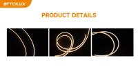 China Ultra Thin COB Flexible LED Strip Light Waterproof IP65 For Soft Lighting Solutions for sale