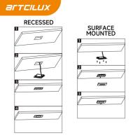 China Replaceable Cover Under Cabinet LED Spotlights DC12V In Bedroom / Kitchen for sale