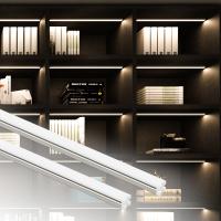 China Surface Mounted LED Linear Light A2303 for Wardrobe Installation and Bending Processing Service for sale