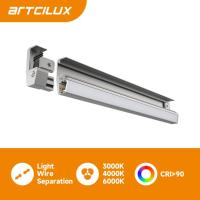 China Modern Recessed Indoor LED Strip Lighting In Aluminum Alloy Profile for sale