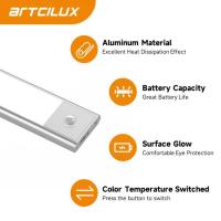 China Rechargeable Closet LED Strip Lighting Motion Sensor / Hand Wave Magnetic Cabinet Lights for sale