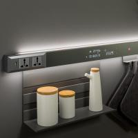 China Aviation Aluminum PC / ABS Smart LED Display Screen For Kitchen Lighting for sale