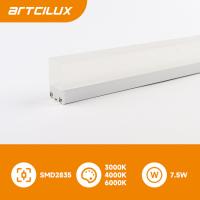 China LED Recessed Cabinet Strip Light For Bathroom Front Mirror Customizable Size for sale