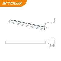 China Indoor Surface Mounted Cabinet Strip Light Bathroom Mirror LED Strip Lighting Source for sale